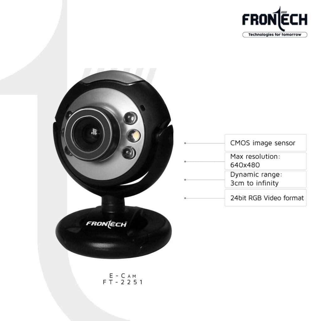 WEB CAMERA FRONTECH E-CAM FT-2251 – Techcart